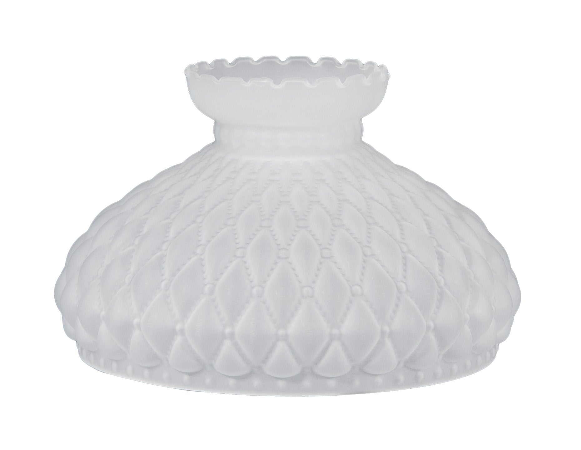 Quilted Style Student Glass Lamp Shades – Antique Lamp Supply