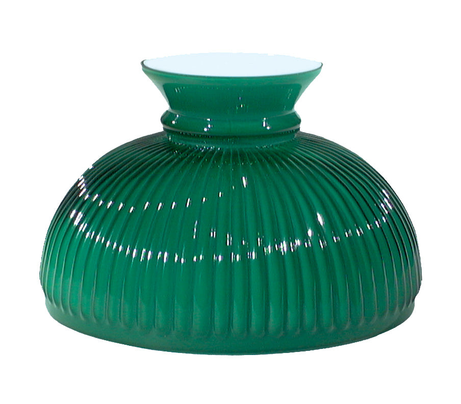 Ribbed Style Student Glass Lamp Shades – Antique Lamp Supply