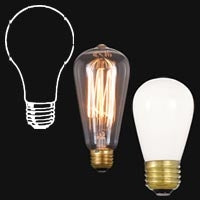 Medium Base Light Bulbs – Antique Lamp Supply