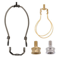 Lamp Shades Supplies - Harps, Bulb Clips, and Other Shade Mounting Har ...