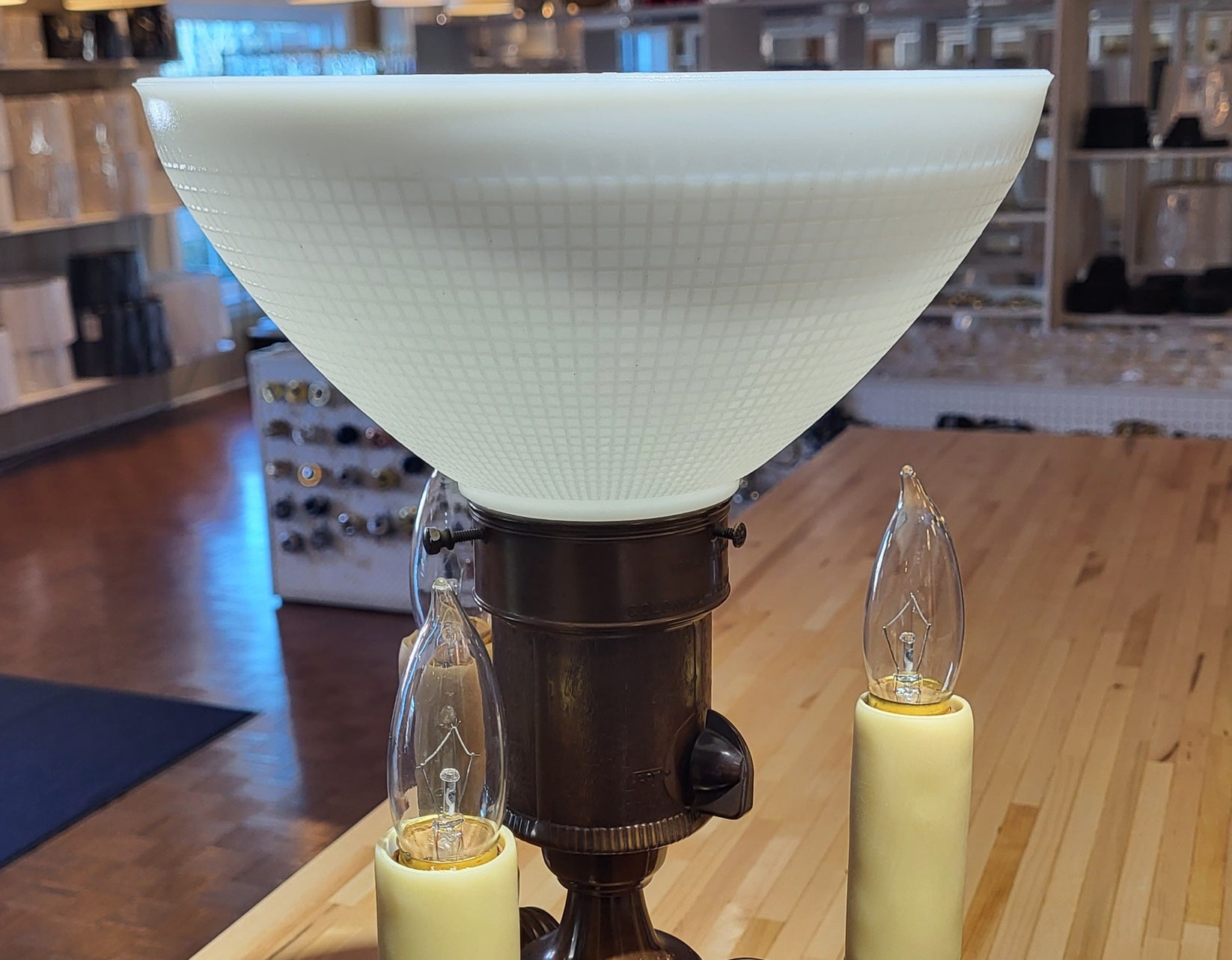 10 inch I.E.S Opal Glass Reflector Shade, 2-7/8 inch fitter (08392 ...