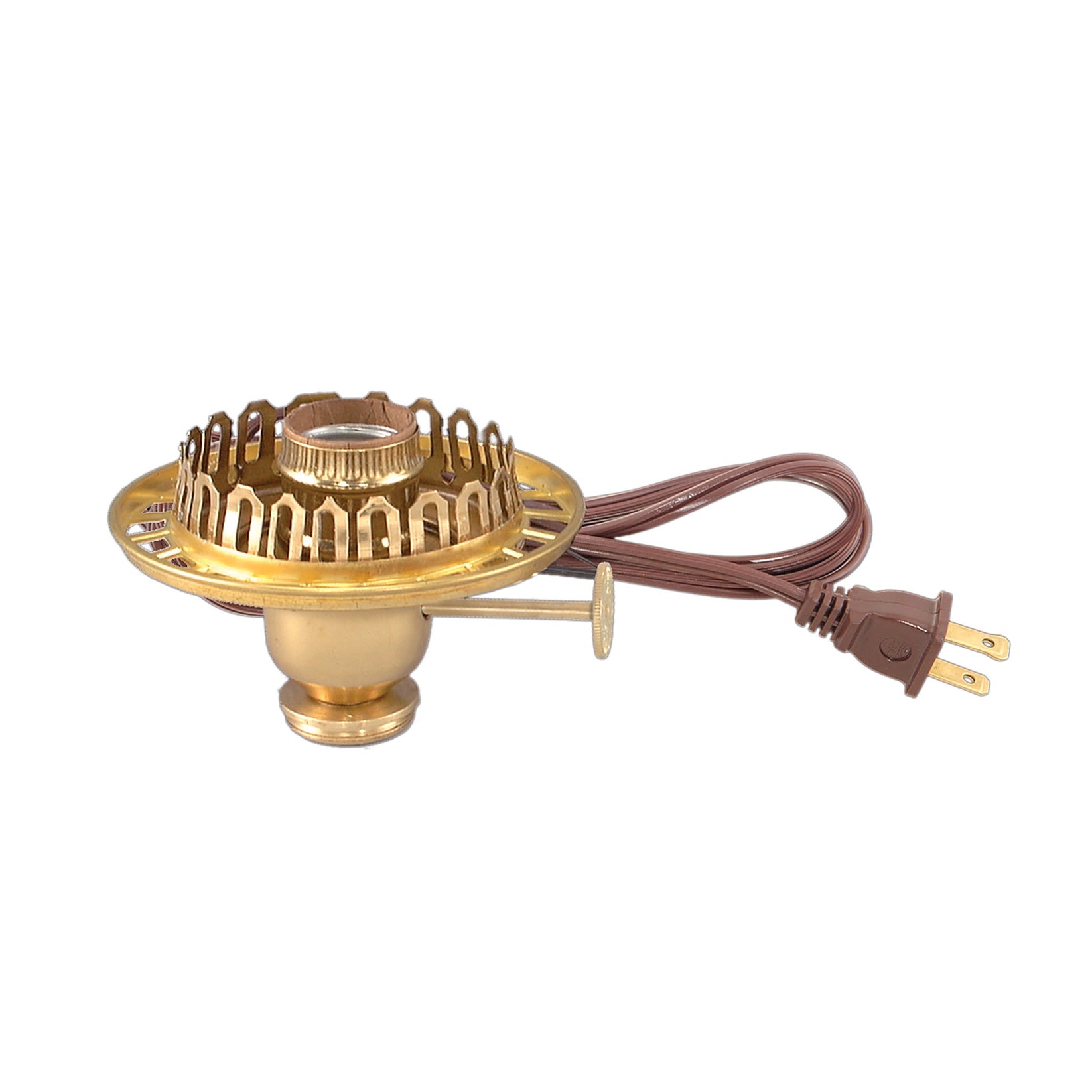 #2 Electric Gallery w/4" Shade Holder (30255H) - Antique Lamp Supply ...