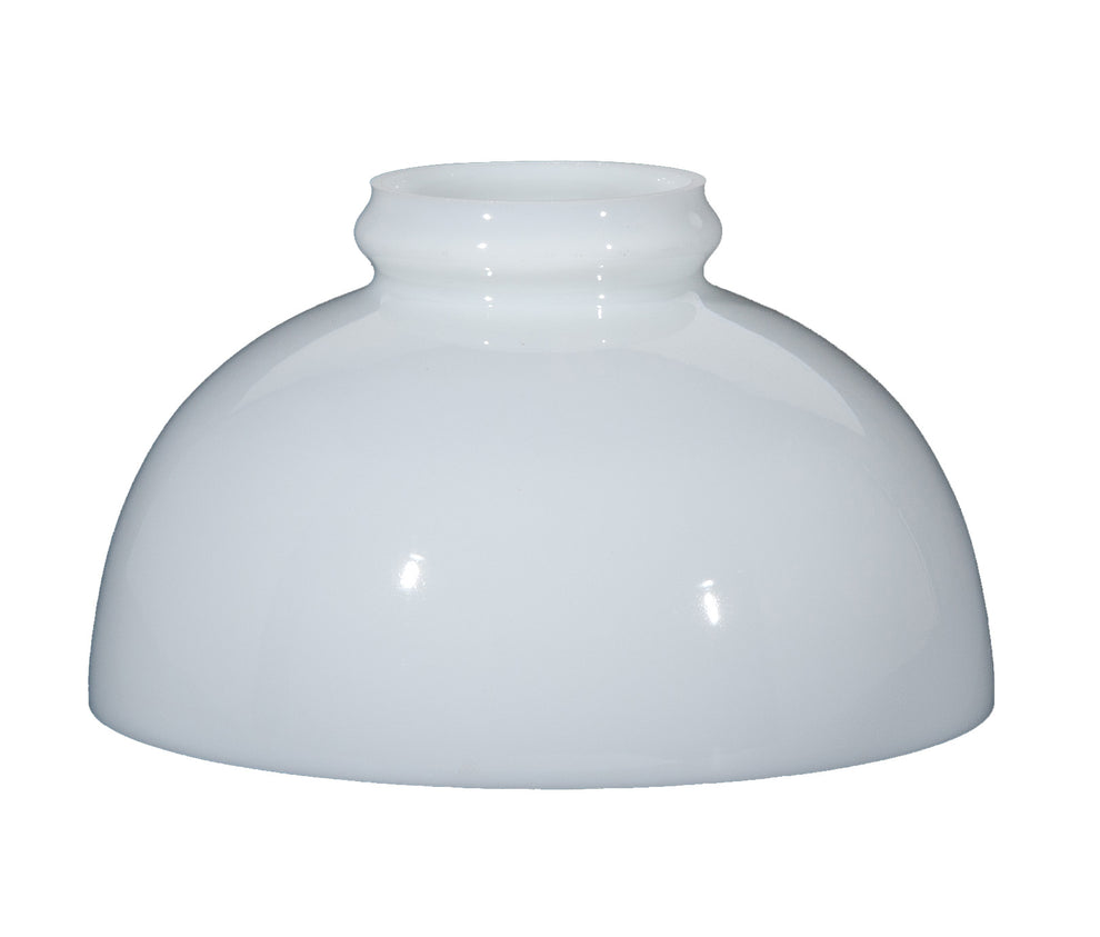 Opal Glass Low-Top Student Shade, 10 inch fitter (06063) - Antique Lamp ...