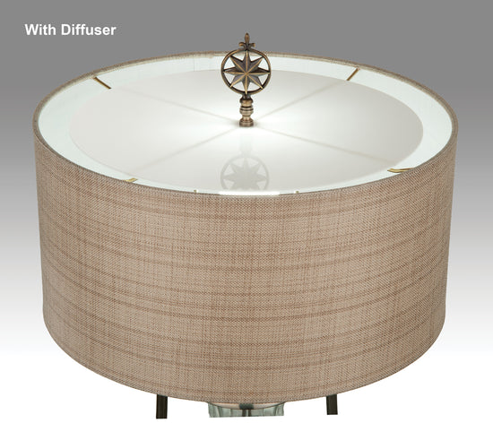 Acrylic Lamp Shade Diffusers - CHOICE of Size (08338) - Antique Lamp ...