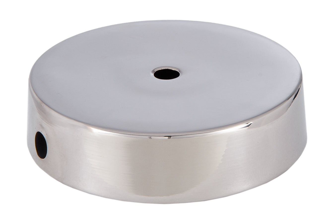 Nickel Plated Disc Brass Lamp Base, Choice of Size 4 to 6" Dia. (10059N ...