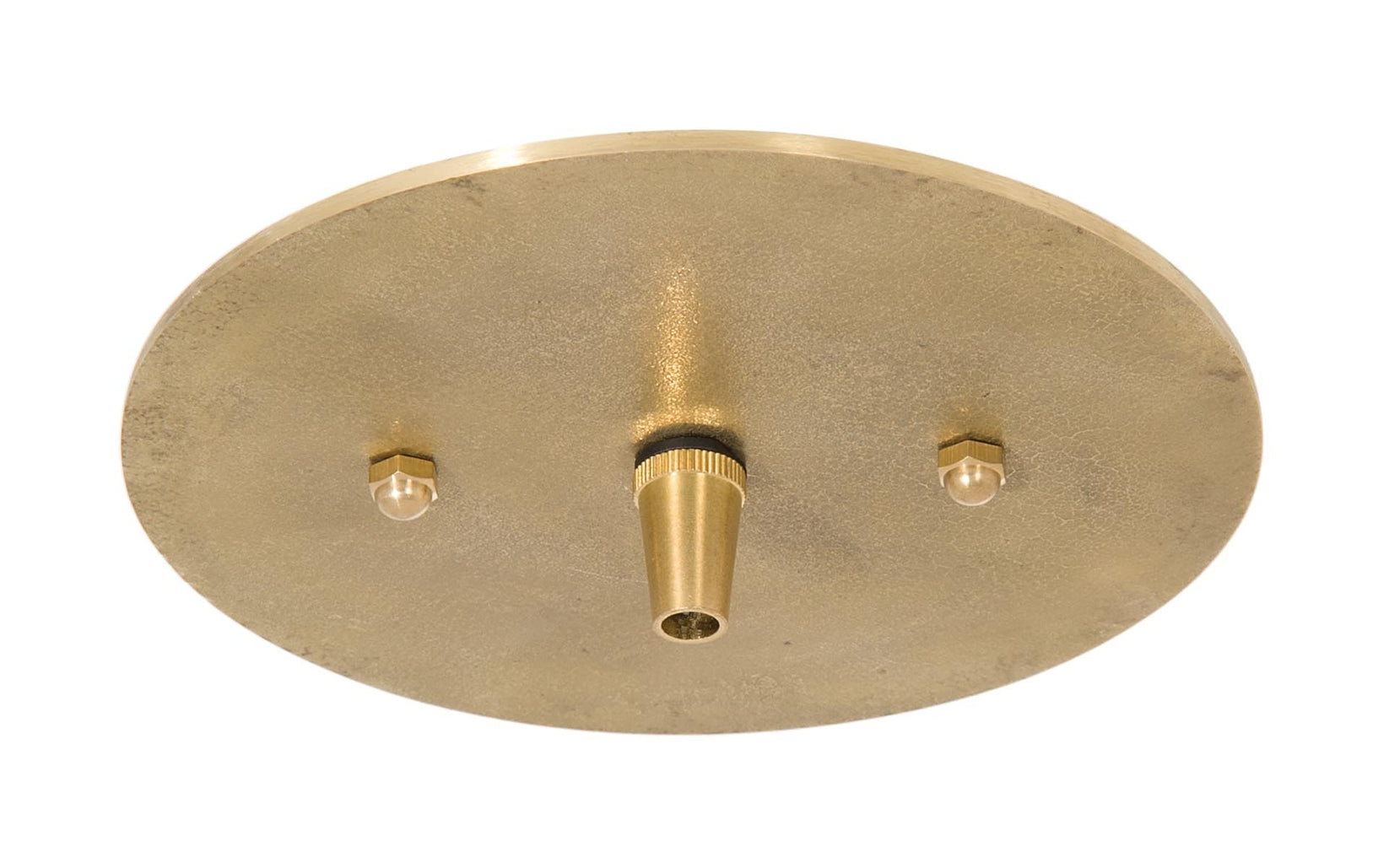 Flat Disk Style Versatile Die Cast Brass Ceiling Canopy with Mounting ...