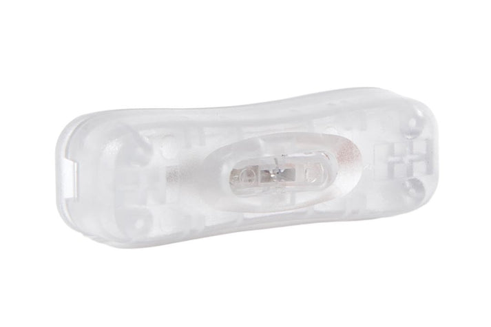 3/4" Wide Clear Plastic In-Line Toggle Switch For SPT 1 and 2 v (48427C ...